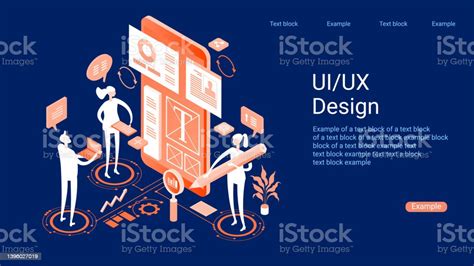 Uxui 디자인 컨셉 배너 3차원 형태에 대한 스톡 벡터 아트 및 기타 이미지 3차원 형태 개념 개발 Istock
