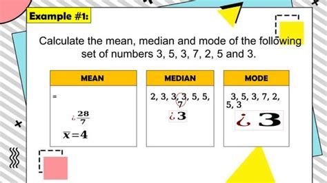 Mean Median And Mode Of Ungrouped Data Pptx