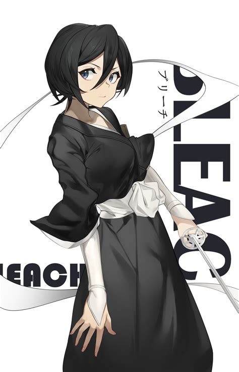 Kuchiki Rukia Bleach Drawn By Mooouluren Danbooru