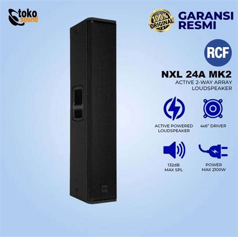 Jual RCF NXL A MK ACTIVE SPEAKER TWO WAY ARRAY WATT Di Seller Tokosound Proaudio