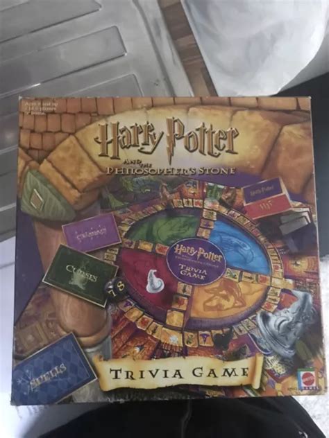 Harry Potter And The Philosophers Stone Trivia Board Game Hogwarts