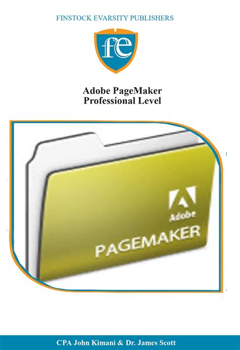 adobe pagemaker professional level finstock evarsity resources