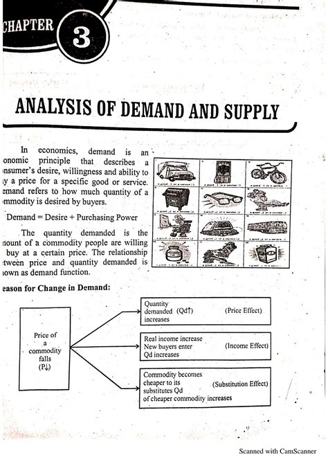 SOLUTION Analysis Of Demand And Supply Studypool