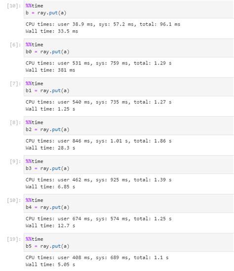 with spilling ray put get so slow · issue 18163 · ray project ray · github