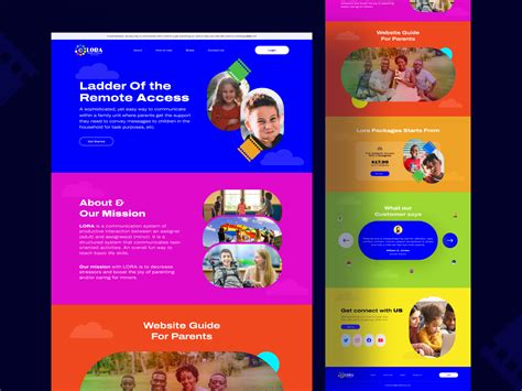 Website Ui Ux Designs Lora By Zulqurnain Haider On Dribbble
