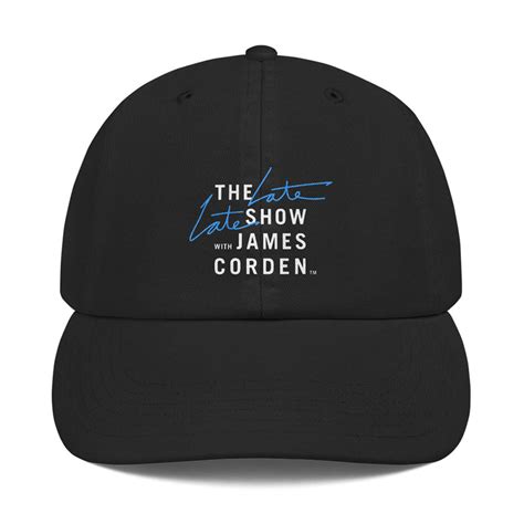 Die Late Late Show Mit James Corden Logo Bestickter Hut Paramount Shop
