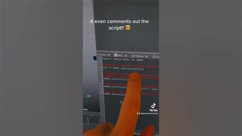 Openai Chatgpt Creates A Python Script For Autodesk Maya Youtube