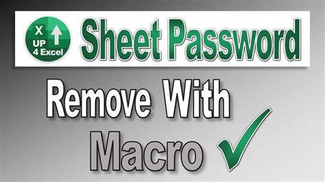 Cracking Excel Passwords Made Easy Unlock Sheets With One Macro Youtube
