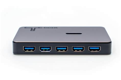 Usbc Docking Station Isolated On White Background Premium Ai Generated Image