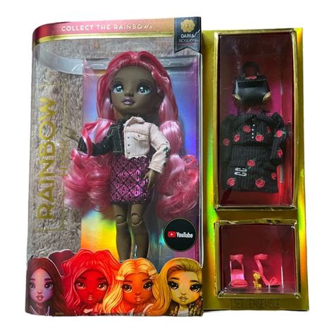 Rainbow High Toys Rainbow High Daria Roselyn Doll With Rose Pink Hair Poshmark