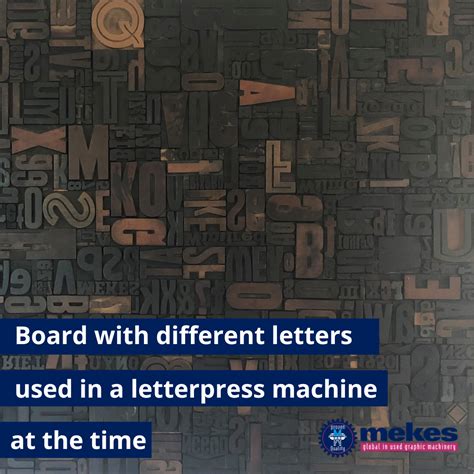 The History Of Mekes Part Mekes Graphic Machinery