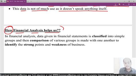 Meaning Of Financial Analysis 19 20 Chapter 10 Analysis Of