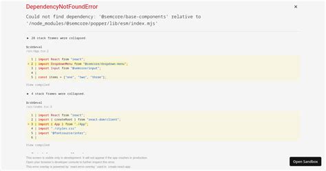 Cant Focus Input Codesandbox