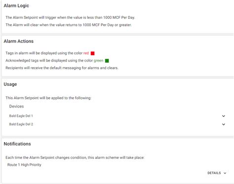 Alarming And Notifications Support Topics