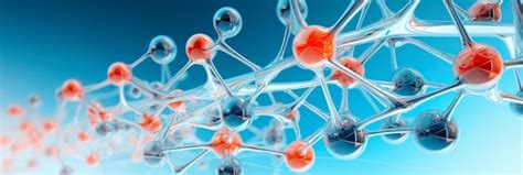 Premium Ai Image Abstract Molecular Structure Abstract Representation Of A Molecular Structure