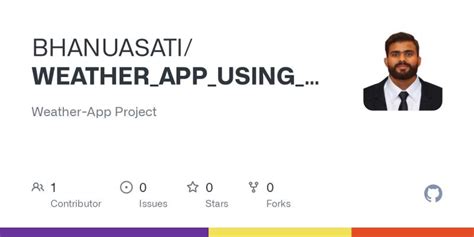 Bhanu Asati On Linkedin Github Bhanuasatiweatherappusingapiresponsive Weather App Project