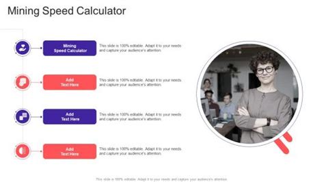 Mining Speed Calculator Powerpoint Presentation And Slides Ppt Sample Slideteam