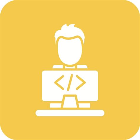 premium vector programmer icon vector image can be used for computer