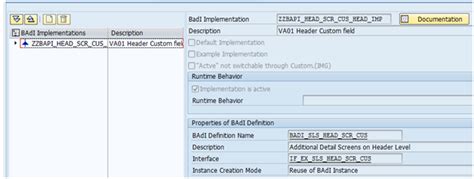 Sap Abap Badi Add Header Tab Custom Fields In Va Va Va Sales