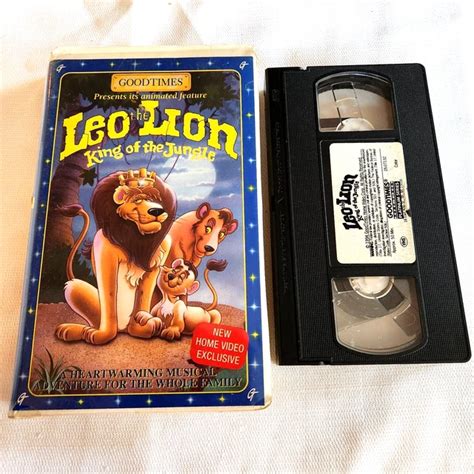 Leo The Lion King Of The Jungle Vhs 1995 ~ Buy 2 Get 1 Free £371