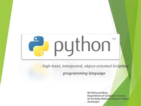 Python Operatorspptx