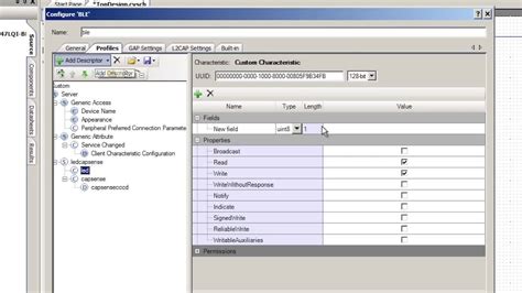 How To Create A PSoC BLE App Lesson 3 Configure The BLE Component DigiKey