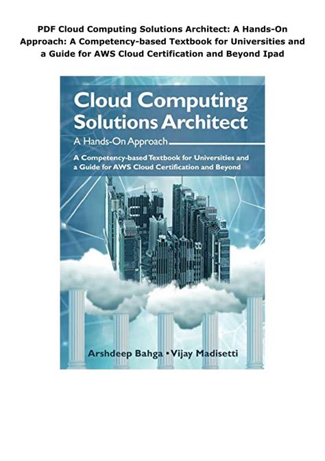 Pdf Cloud Computing Solutions Architect A Hands On Approach A