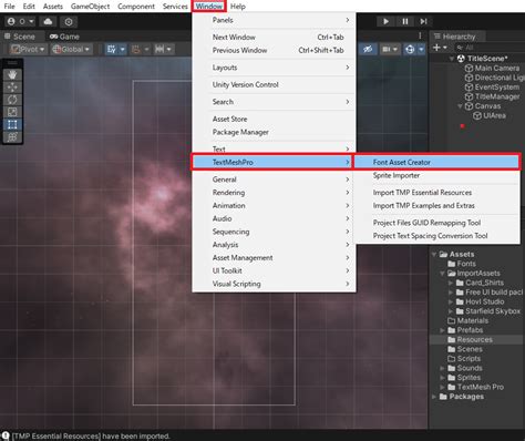 Unity C Textmeshpro Origiaworks