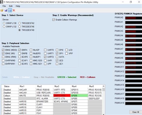 Tms320c6748 Gpios Control Processors Forum Processors Ti E2e Support Forums