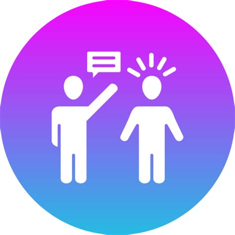 Argument Generic Flat Gradient Icon