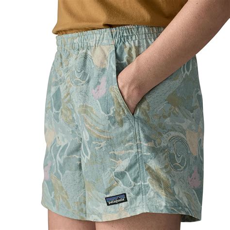 Patagonia Womens Baggies Shorts 5in Moon Tripper Virtually Blue