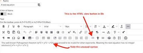 Using Mathjax In Blackboard Teaching With Technology Support Grand Valley State University