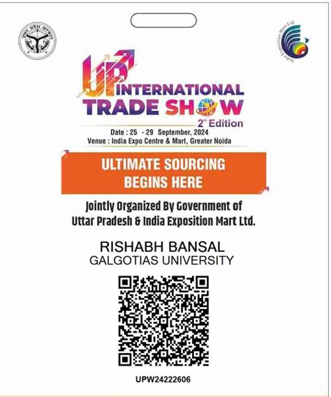 Rishabh Bansal On Linkedin Innovation Technology Uptradeshow2024 Automation Futureoftrade…