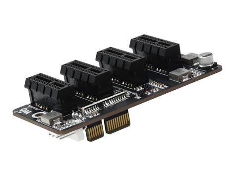 1拖4路pcie Gen 2 ×1扩展卡 稳定运行免驱动