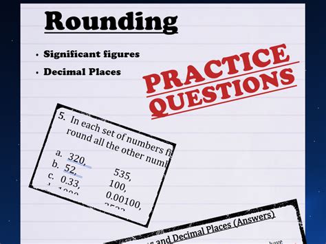 ib dp physics 2025 rounding sf and dp practice questions teaching resources