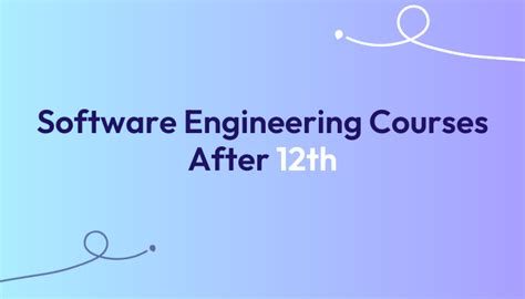 Software Engineering Courses After 12th Aecc