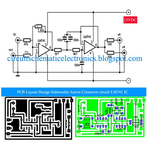 4 Way Active Crossover Circuit Diagram