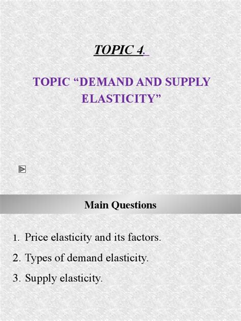 Elasticity Economy Download Free Pdf Elasticity Economics
