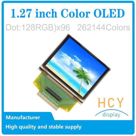 Inch RGB X Resolution Color OLED Display For Various Uses OLED Display And OLED