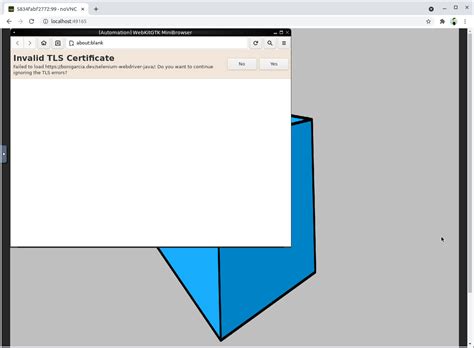 Invalid Tls Certificate When Using Browserssafari140 · Issue 456 · Aerokubeimages · Github