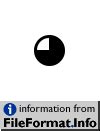Unicode Character CIRCLE WITH ALL BUT UPPER LEFT QUADRANT BLACK U D