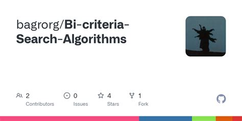 Github Bagrorgbi Criteria Search Algorithms