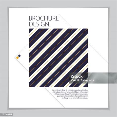 최소한의 브로셔 디자인 웹 상업 또는 이벤트 벡터 그래픽 디자인 서식 파일입니다 스트라이프 라인은 기하학적 인 그림을 질감 0