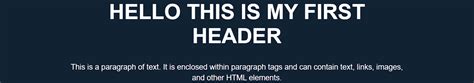 Css Header A Complete Guide To Craft Headers Using Css