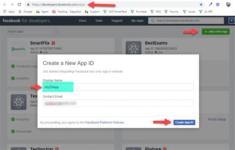 How To Register Facebook Oauth App For Graph Api Access Zappysys Blog