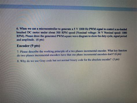 When We Use A Microcontroller To Generate A V Chegg Com
