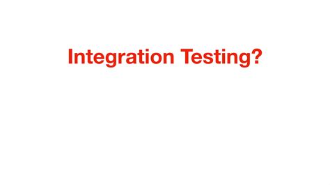 Take Control Of Your Integration Testing With Testcontainers Pdf Databases Computer