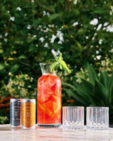 Lemon Raspberry Punch Midnight Mixers