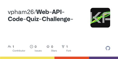 Github Vpham26web Api Code Quiz Challenge