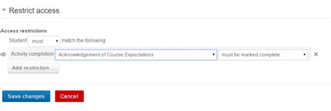 Moodle Completion And Checklists Nmcs Center For Teaching And Learning